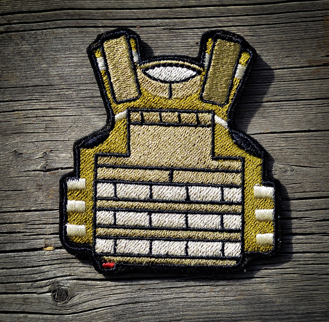 Army Bulletproof Vest Embroidery Patch - Etsy