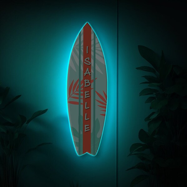 Surfboard Neon Sign - Etsy