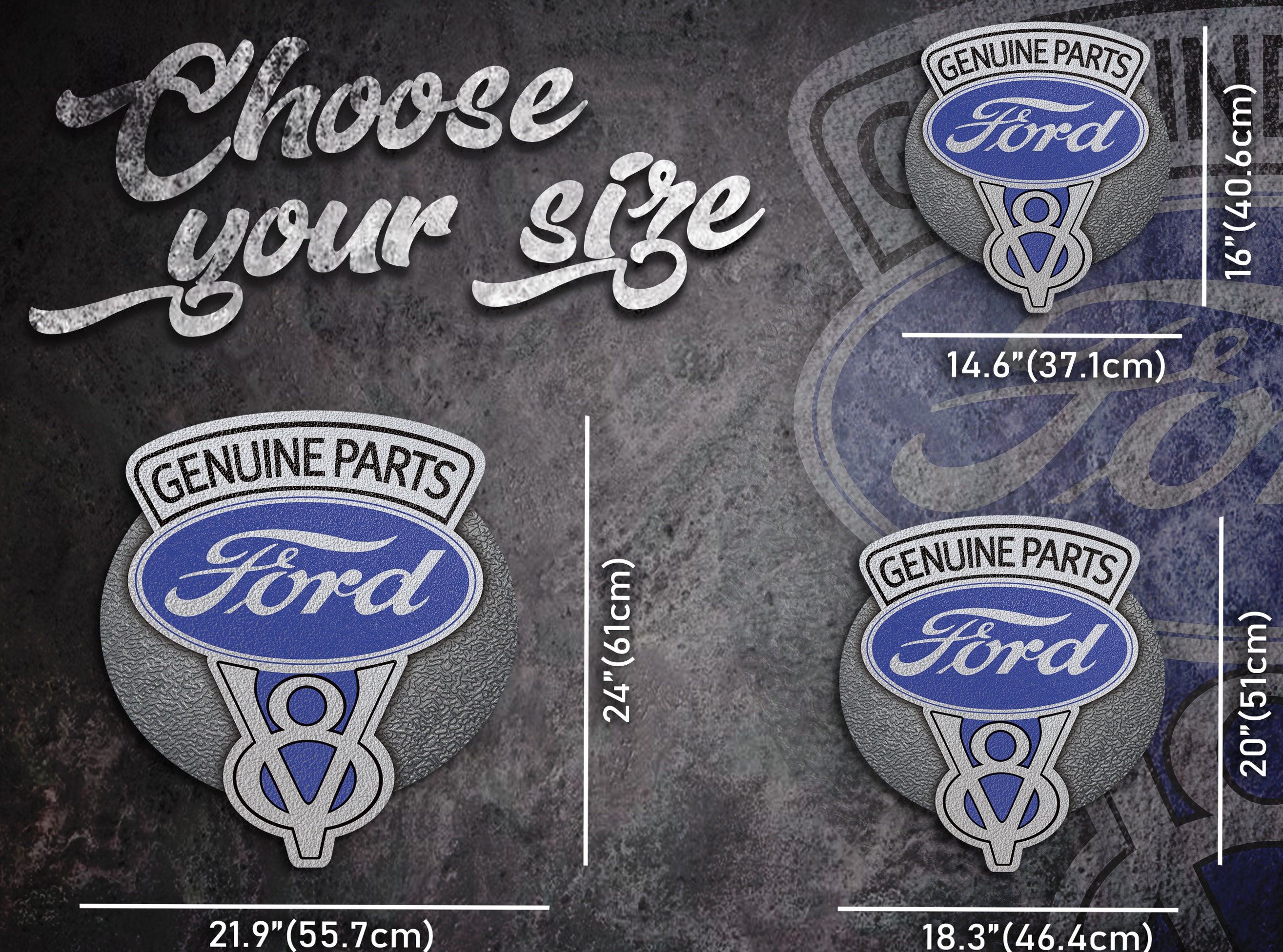 Ford V8 Neon Sign Ford V8 Logo Sign Ford Led Sign Ford - Etsy