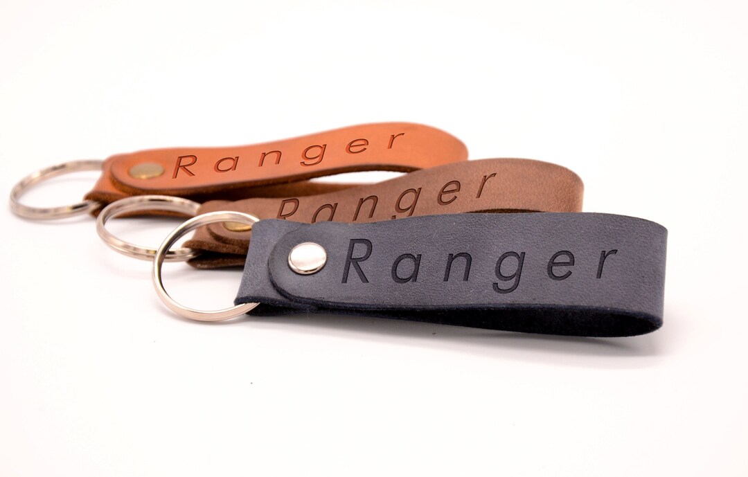 FORD Ranger Keychain. Car Logo Mazda Keychain Personalized Leather ...