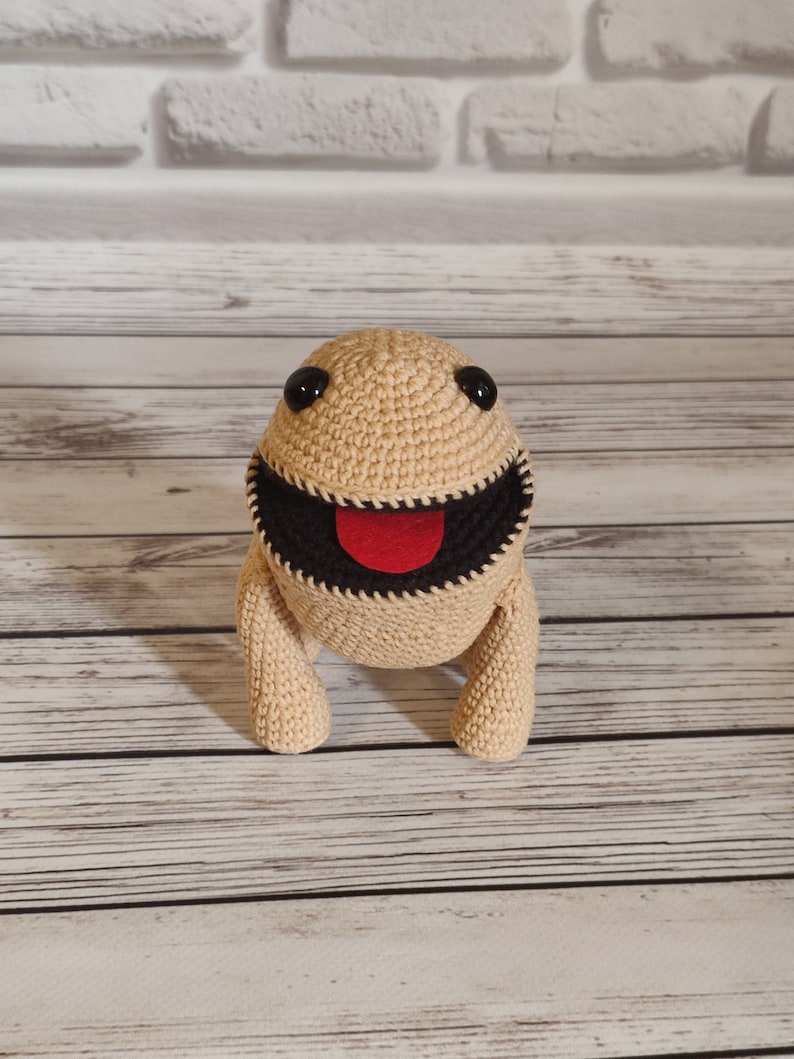 Crochet Oddsock Little Big Planet 3 Figurine Sackboy Figure Birthday ...