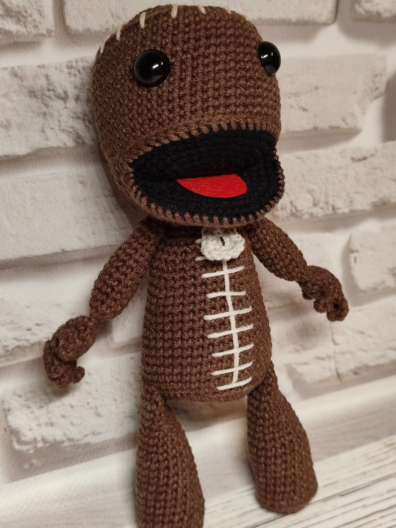 Crochet Sackboy Sackboy Costume Little Big Planet Birthday Gifts Little ...