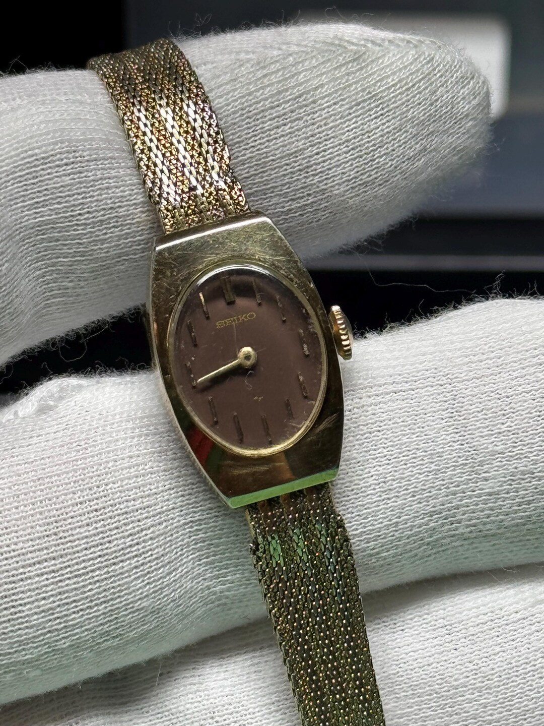 Ladies' Vintage Seiko Watch – Unique Dial, Good Timekeeping, Small ...