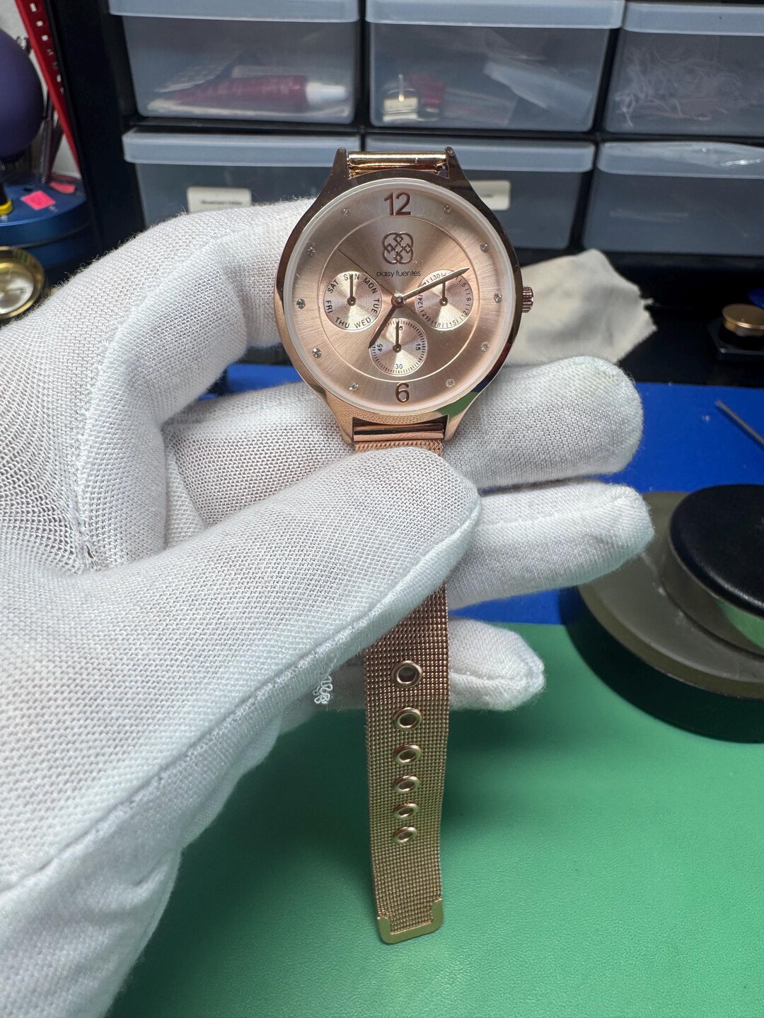 Vintage Daisy Fuentes Rose Gold Watch – Box & Papers – Ladies Quartz - Etsy
