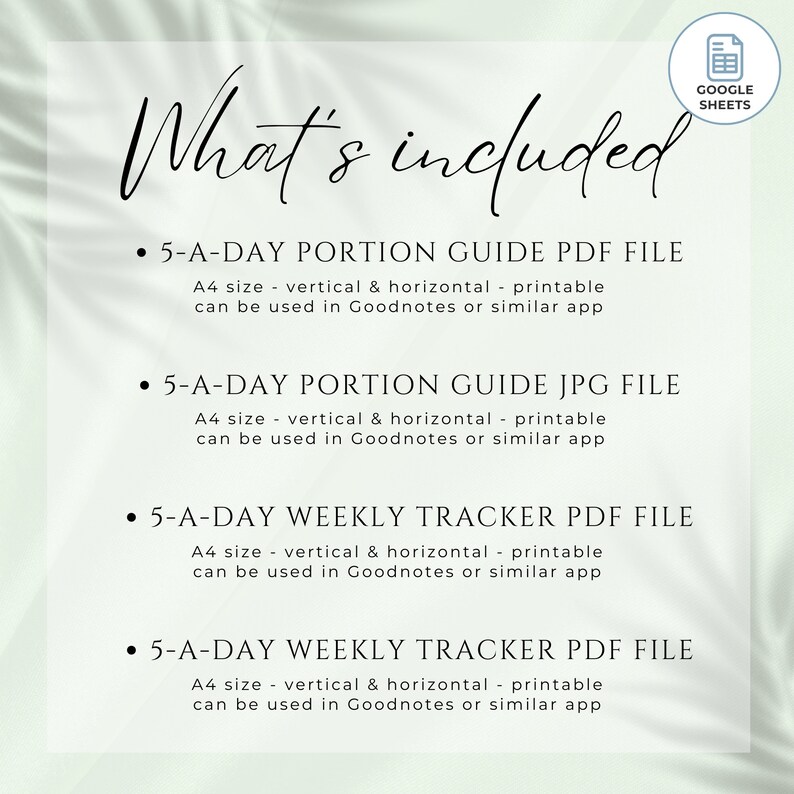 Easy Portion Guide to Get Your 5 Portions of Fruit and Veg Each Day ...