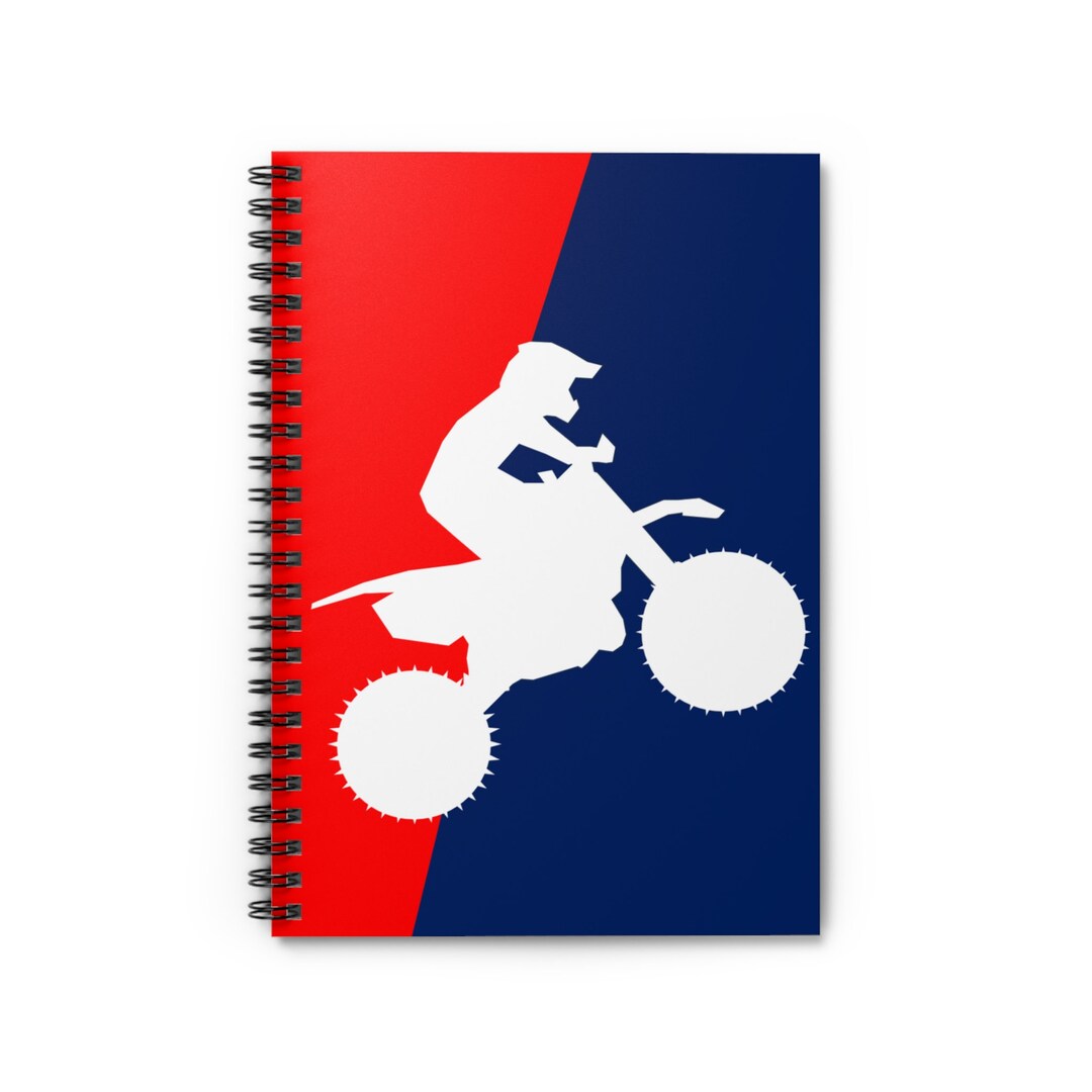 Motocross / Dirt Bike / Enduro: Spiral Notebook - Ruled Line - Etsy