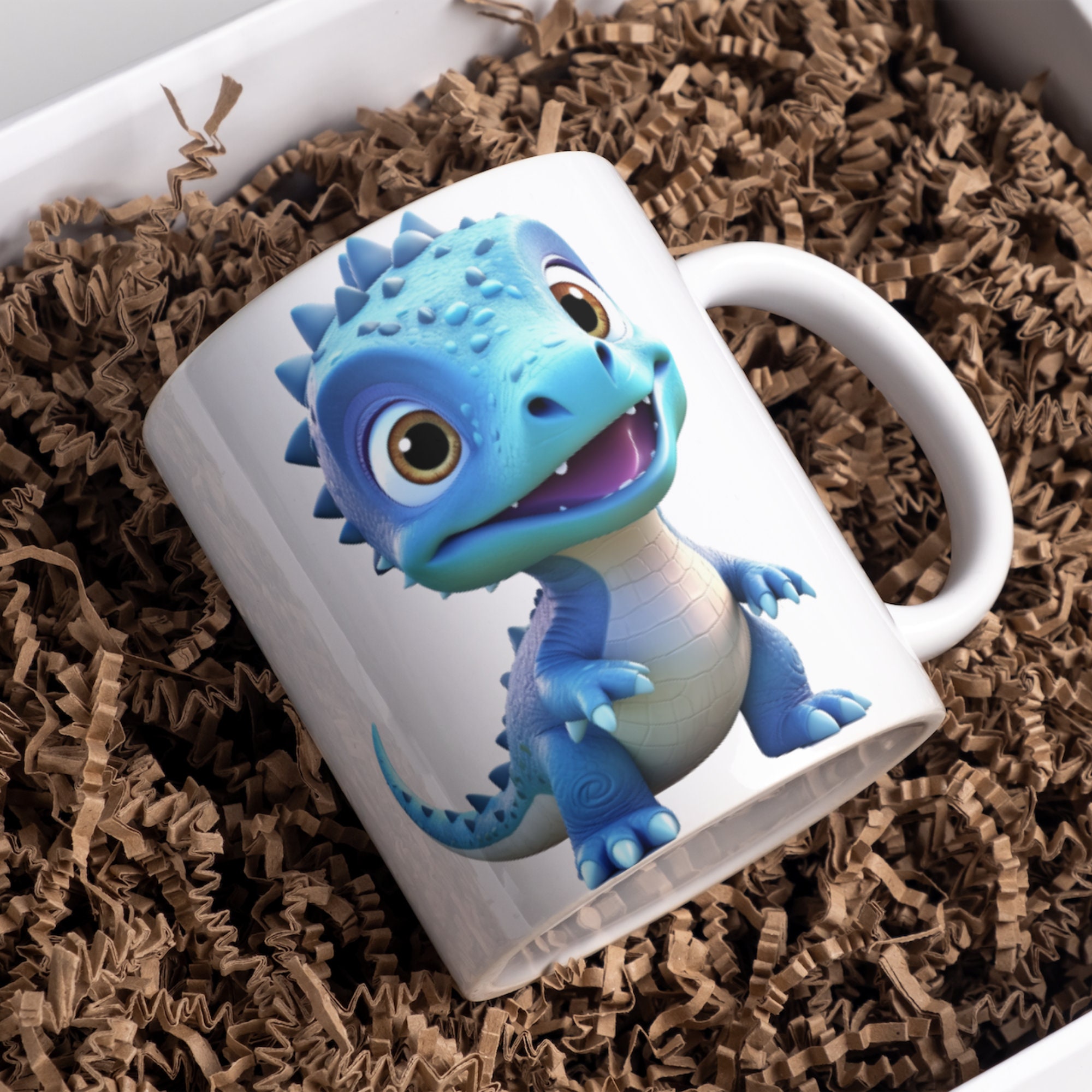 10 Baby Dinosaur Chibi Style Characters in 3D Jurassic Whimsical ...