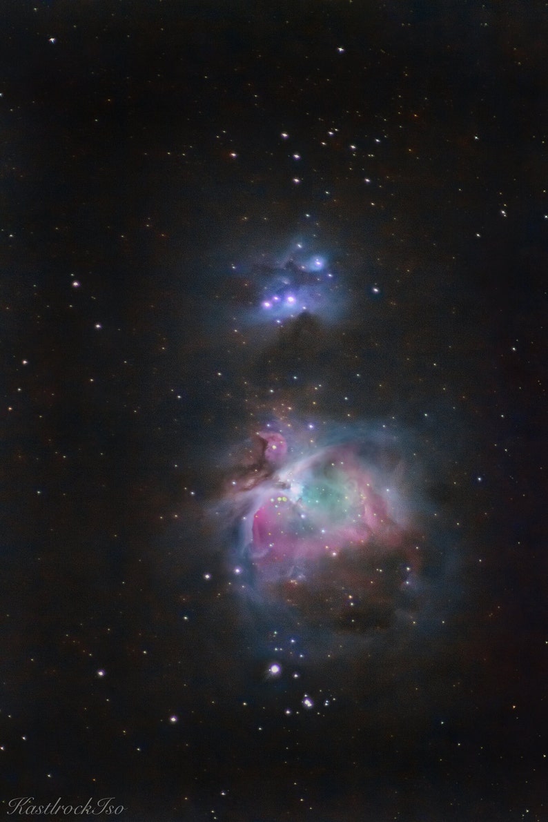 The Great Orion Nebula - Etsy