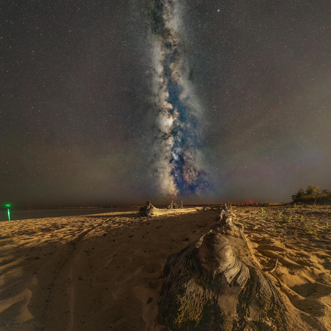 Milky Way at the Beach - Etsy