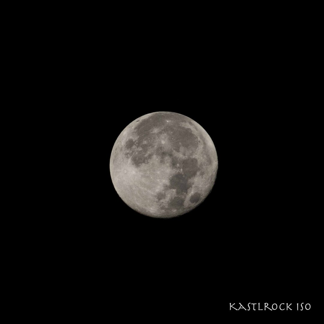 Late Summer Full Moon - Etsy