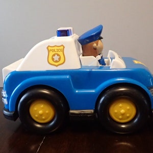 New Switch Adapted Toy Police Car. Lights up With Sound - Etsy