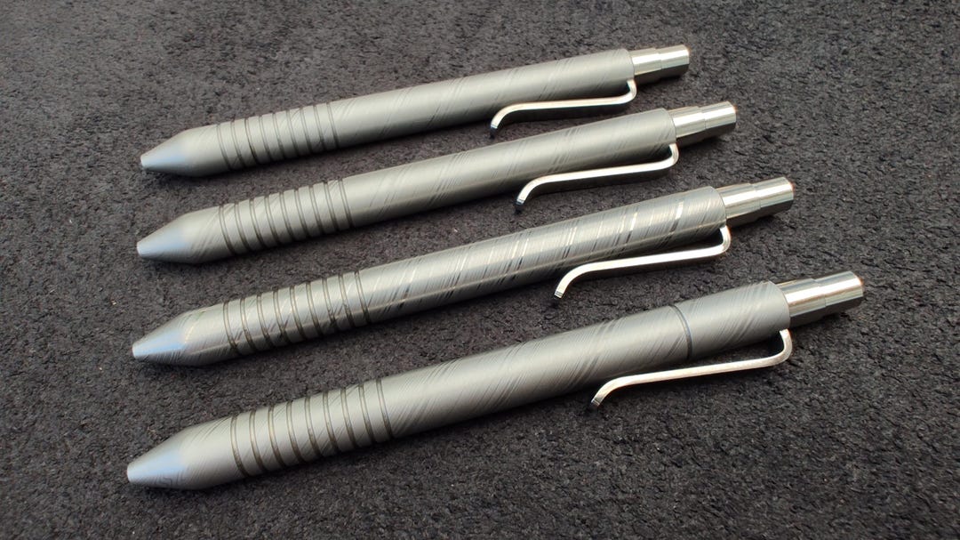 Darkhive Precision - Entity EDC Pen - Damasteel Twist - Etsy
