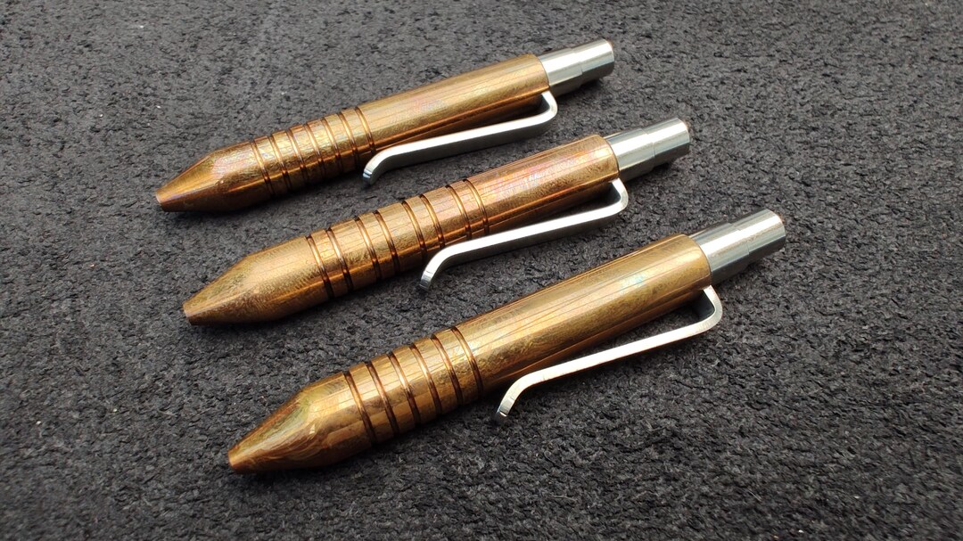 Darkhive Precision - Atom EDC Pen - Bronze - Etsy