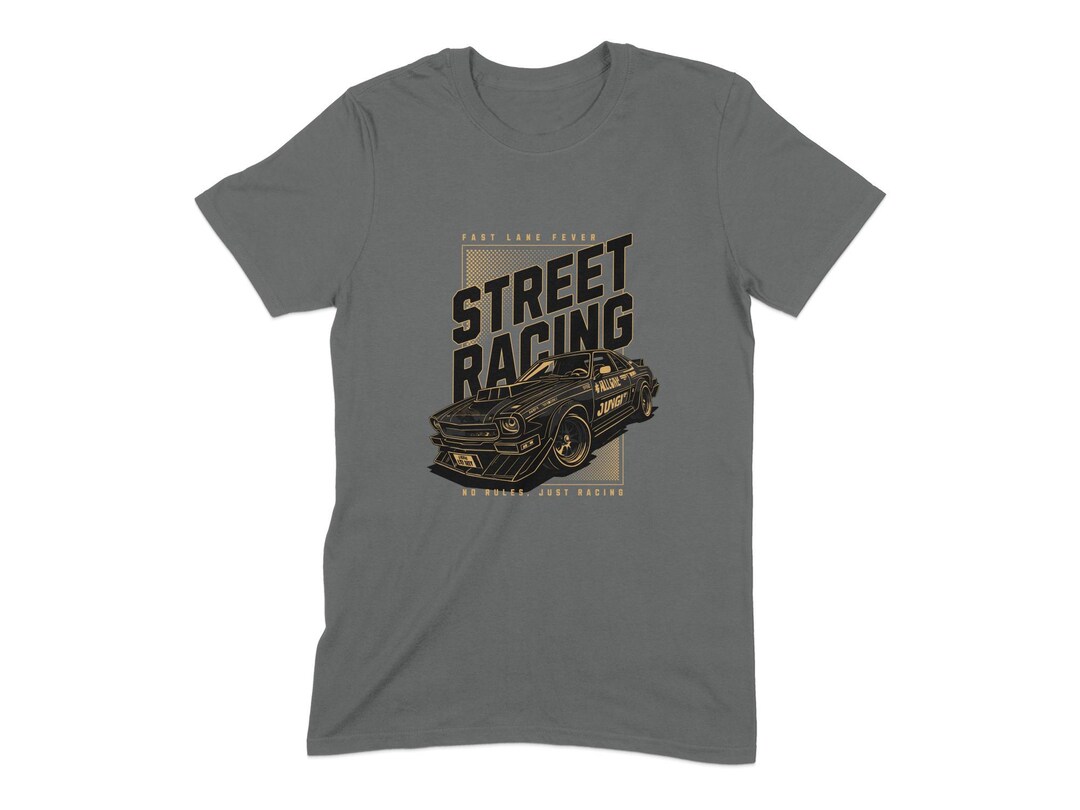 Street Racing Hoodie Graphic Vintage Car Apparel Cool Racing Design ...