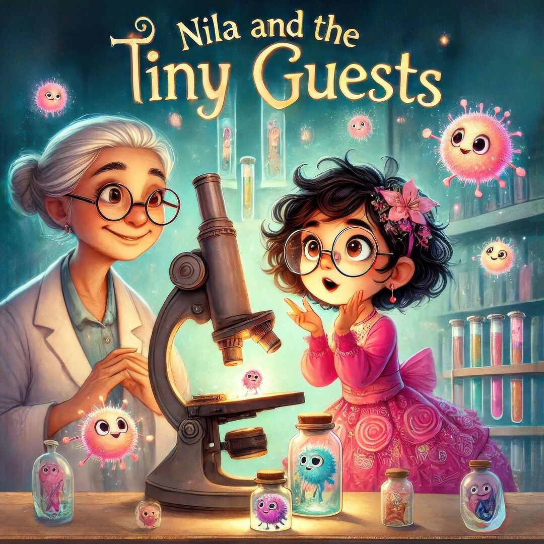 Digital Kids Story PDF | Watercolor Illustrations + Printable Stickers ...