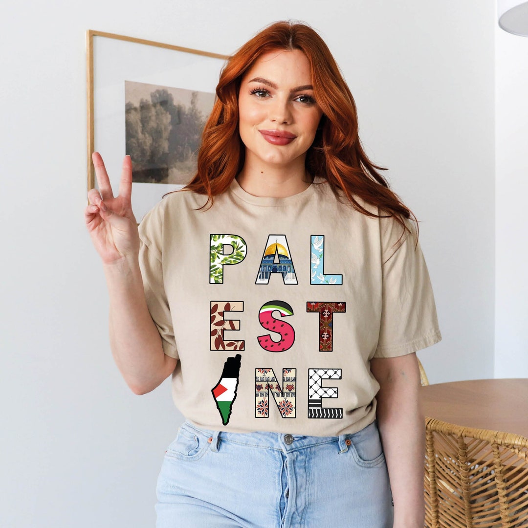 Palestine Shirt, FREE Palestine Clothing, Watermelon Tee, Human Civil ...