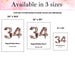 34th Birthday Photo Collage Template, 34th Birthday Welcome Sign ...