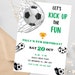 Editable Soccer Birthday Invitation Printable Birthday Party ...