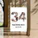 34th Birthday Photo Collage Template, 34th Birthday Welcome Sign ...