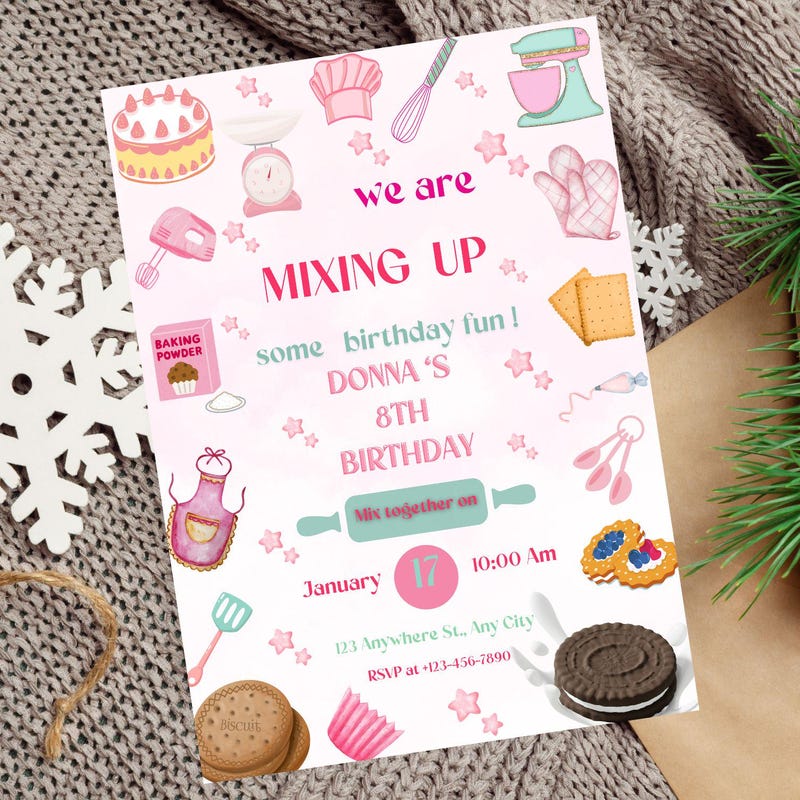 Baking Party - Etsy