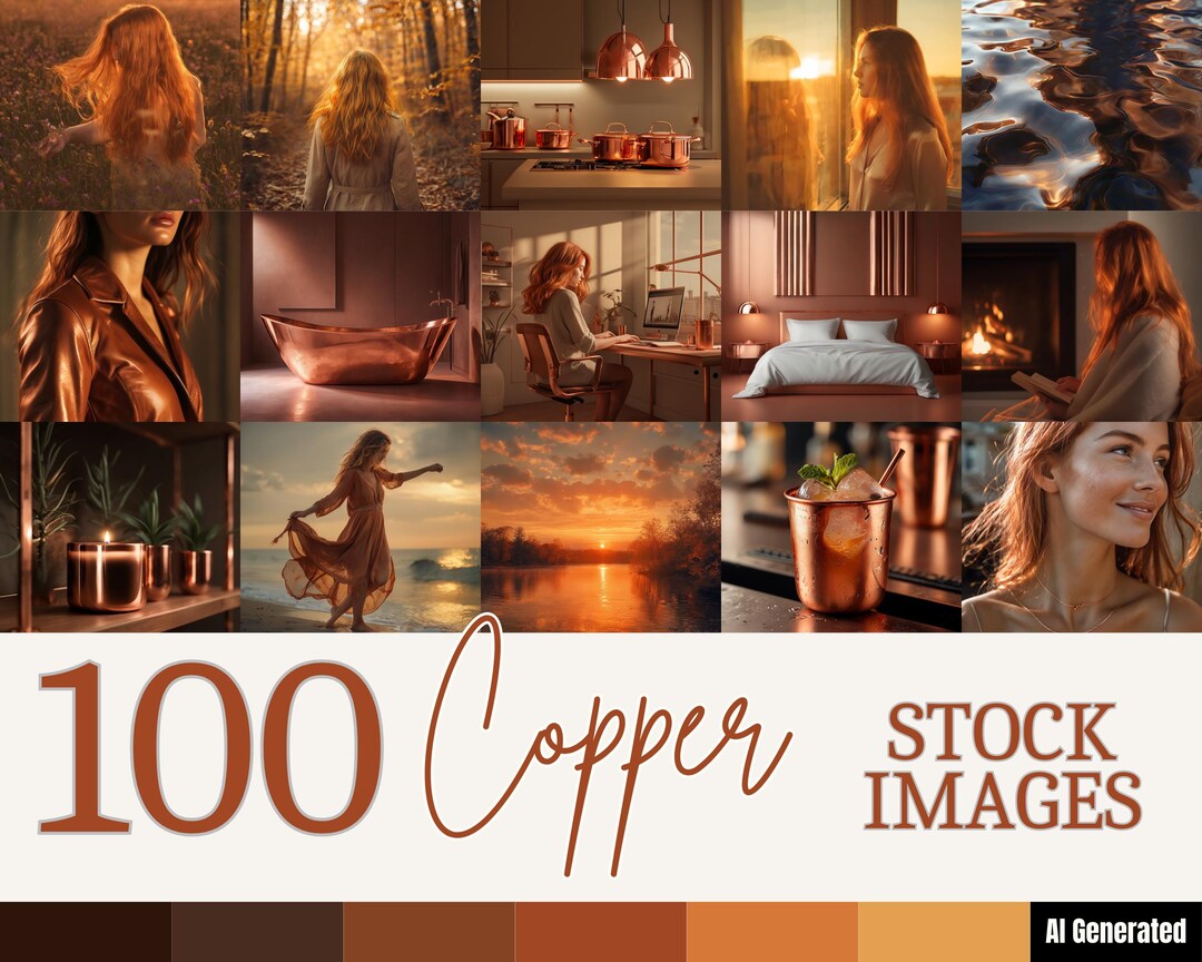 100 Copper Colour Premium Stock Images | PLR MRR Faceless Marketing ...