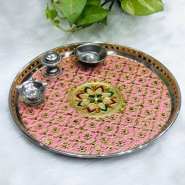 Puja Tray - Etsy UK