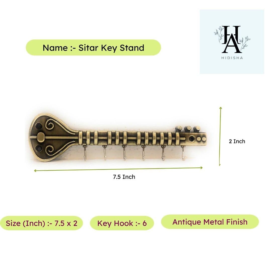 Sitar Key Stand, Key Hook Rack - Etsy