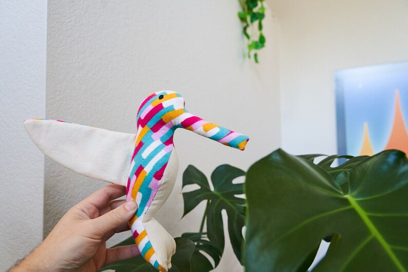 Cozy Hummingbird Stuffed Animal DIY Plush Toy Printable Pattern and ...