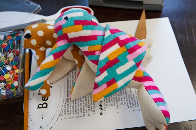 Cozy Hummingbird Stuffed Animal DIY Plush Toy Printable Pattern and ...