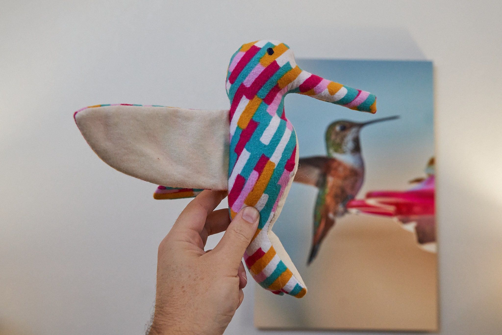 Cozy Hummingbird Stuffed Animal DIY Plush Toy Printable Pattern and ...