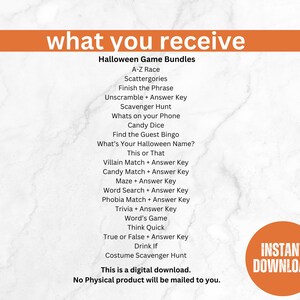 Halloween Party Game Mega Bundle, 20+ Halloween Themed Games ...