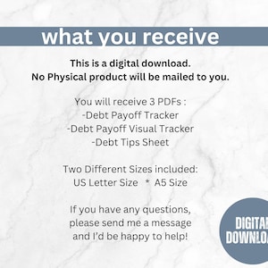 Debt Tracker Printable, Debt Payoff Tracker, Visual Debt Tracker, Debt ...