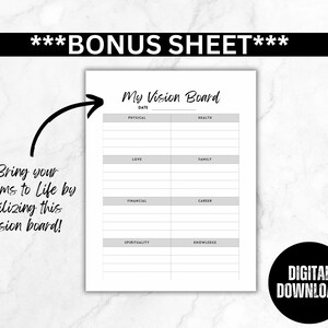 Moon Intention Worksheet Journal, Moon Phases, Intention Setting ...
