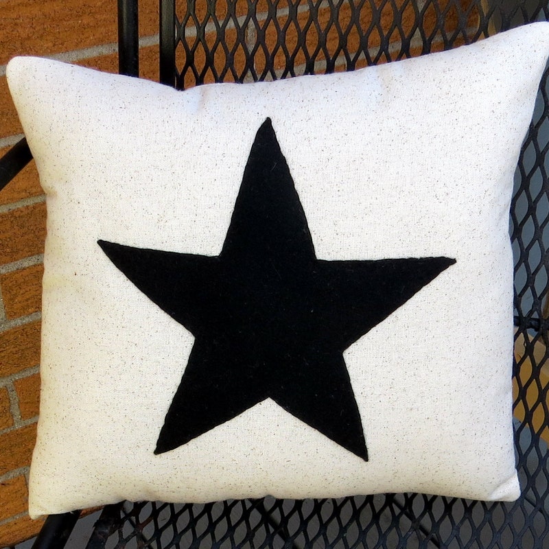 Finished Primitive Pillow - Etsy