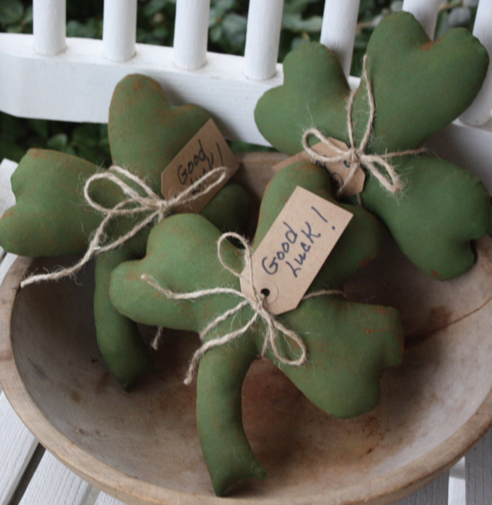 Good Luck Handmade Shamrocks. - Etsy