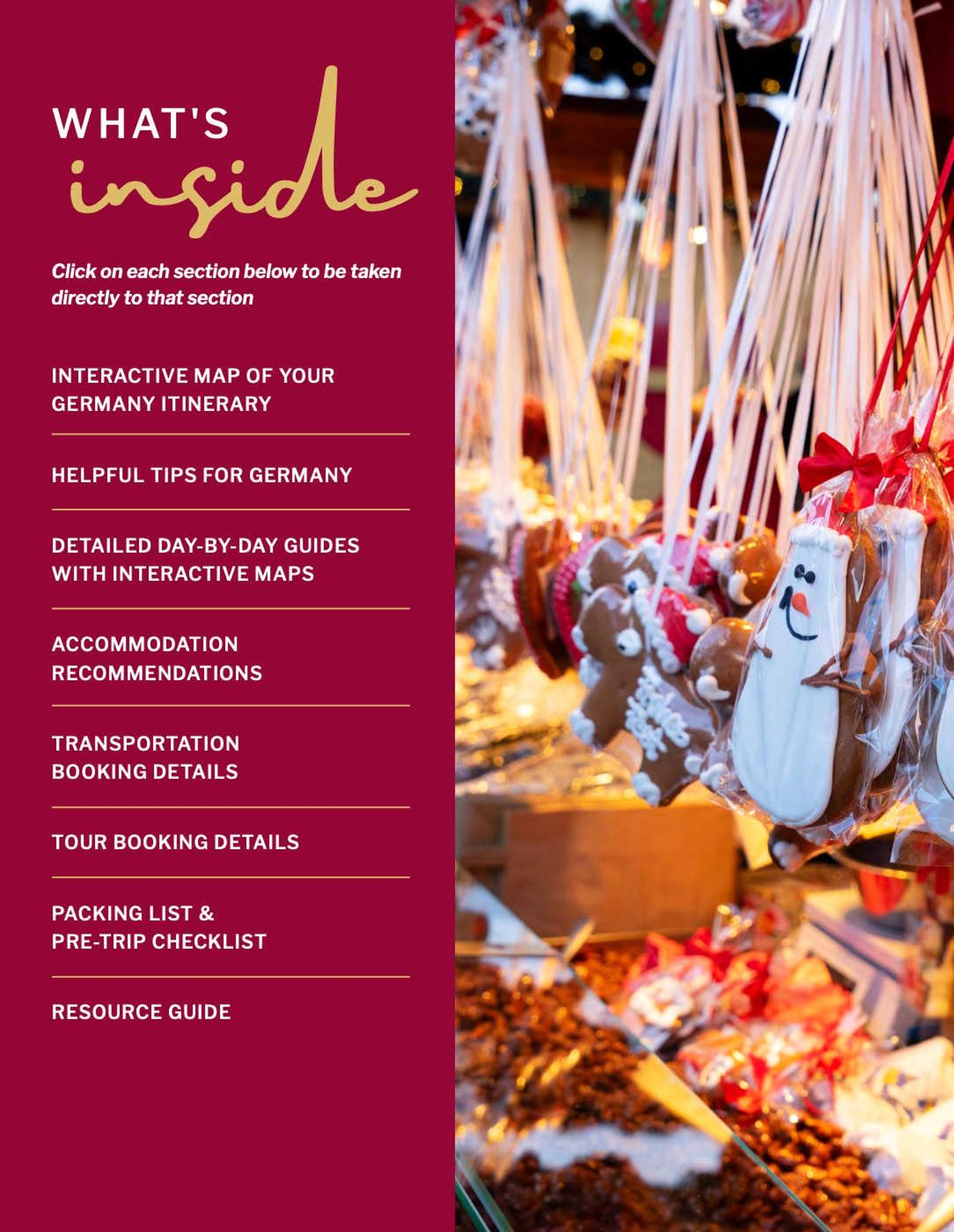 Germany Christmas Markets Guide | 10-day Itinerary Germany Travel Guide ...