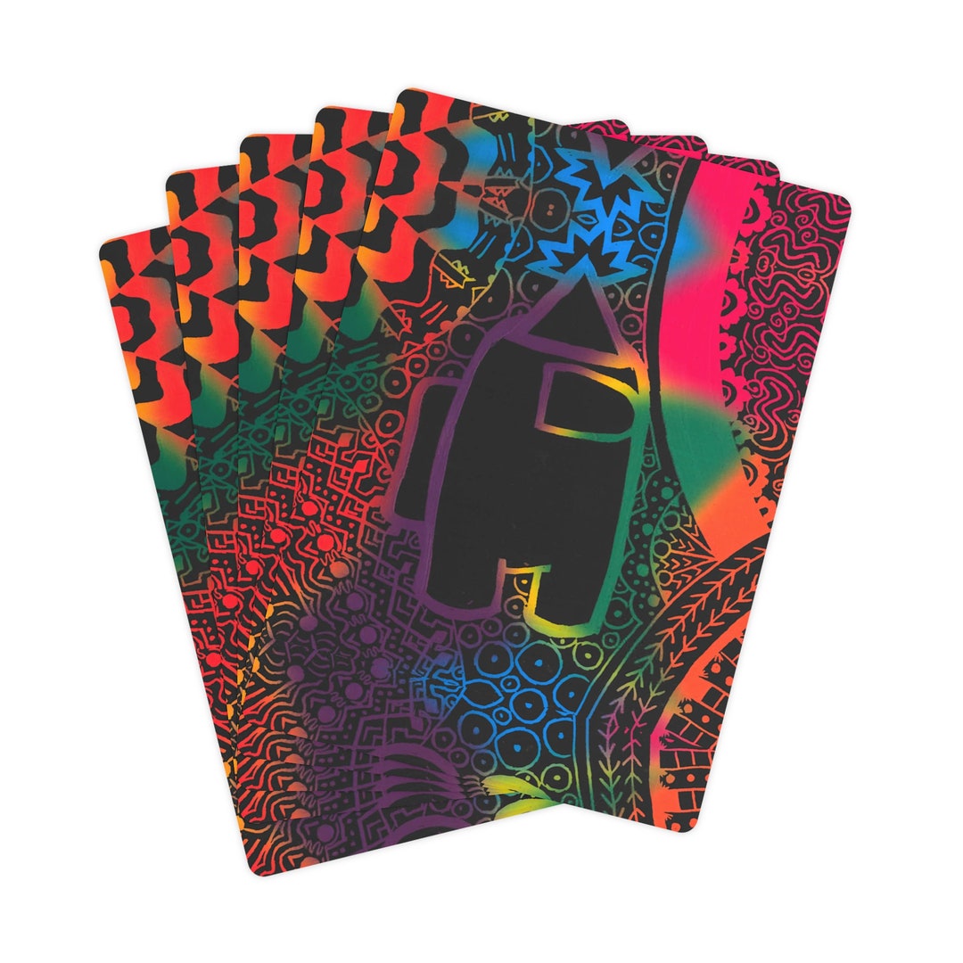 Among Us Themed Playing Cards, Poker Cards - Etsy