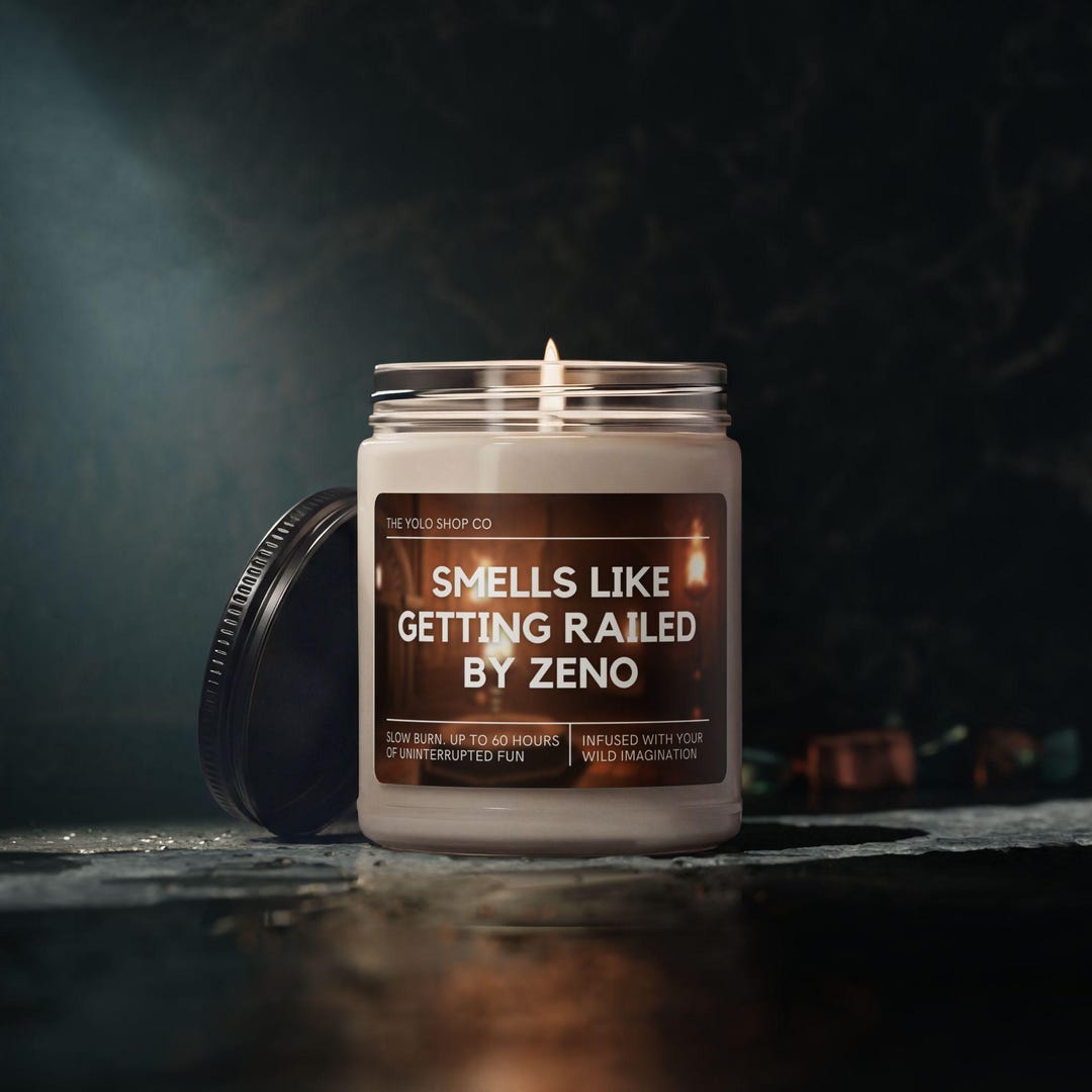 Getting Railed By Zeno Resident Evil Funny Candle T Etsy