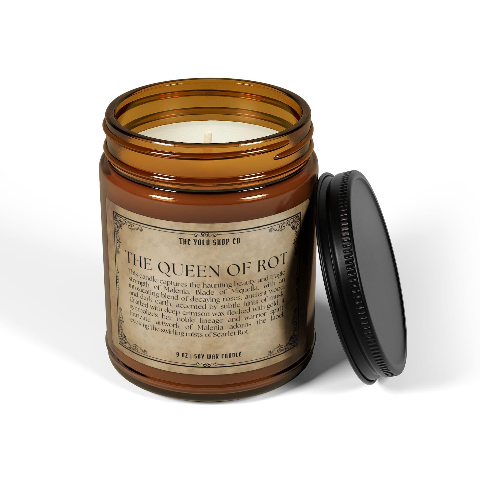 Elden Ring Candle: Queen of Rot Soy Wax Candle - Etsy