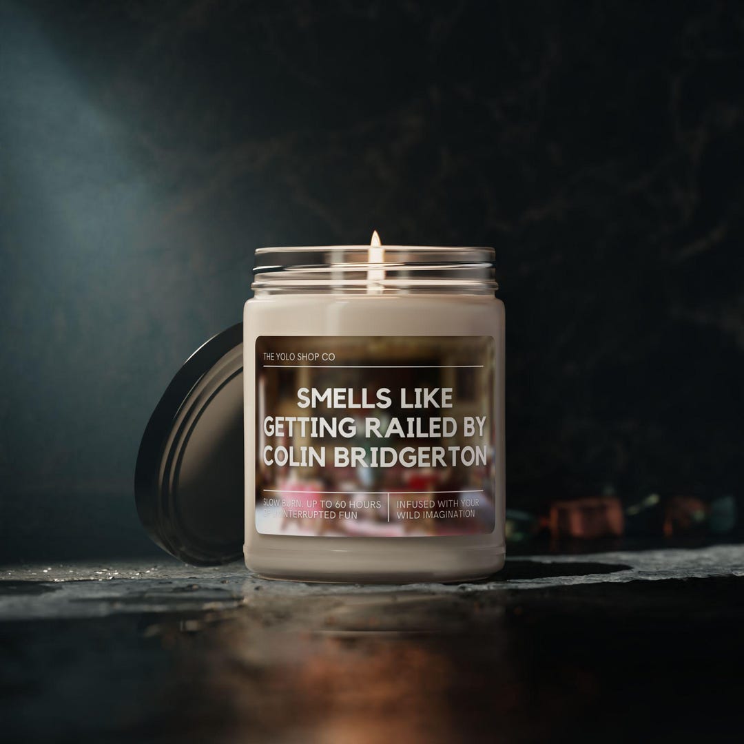 Se faire pester par Colin Bridgerton, Bridgerton Funny Candle - Etsy France