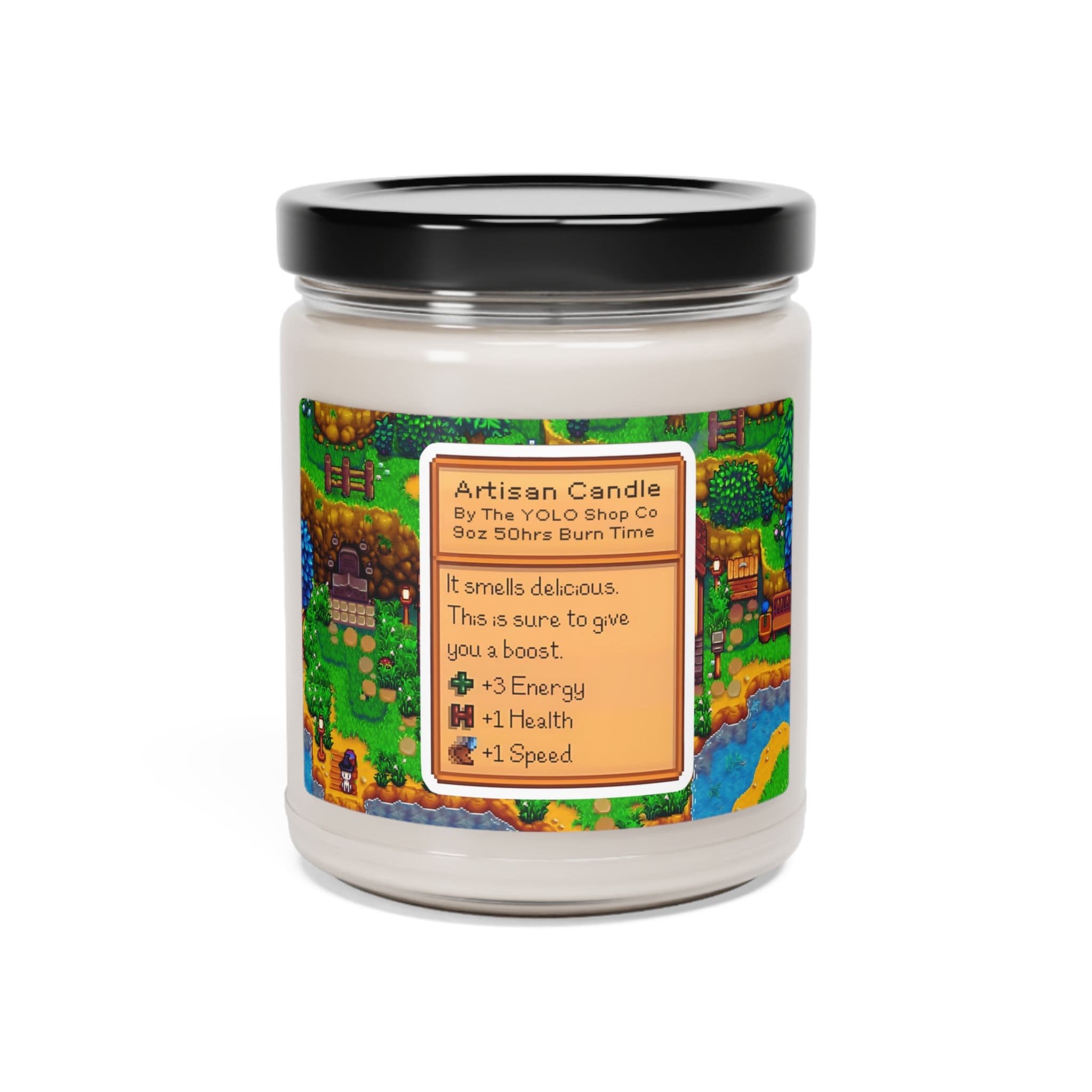Stardew Valley Artisan Candle, Gamer Gift for Her Video Game Decor Star ...