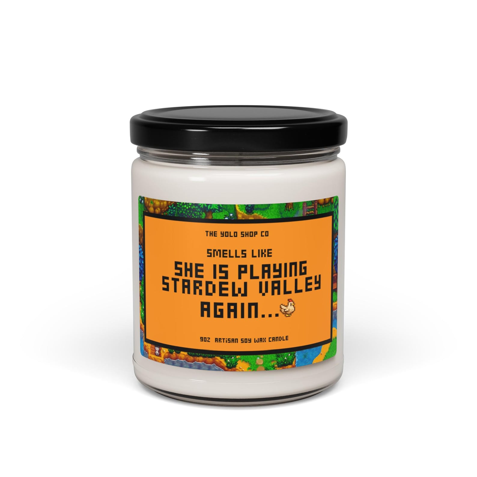 Stardew Valley Gamer Candle: Funny Gift, Natural Soy Wax - Etsy