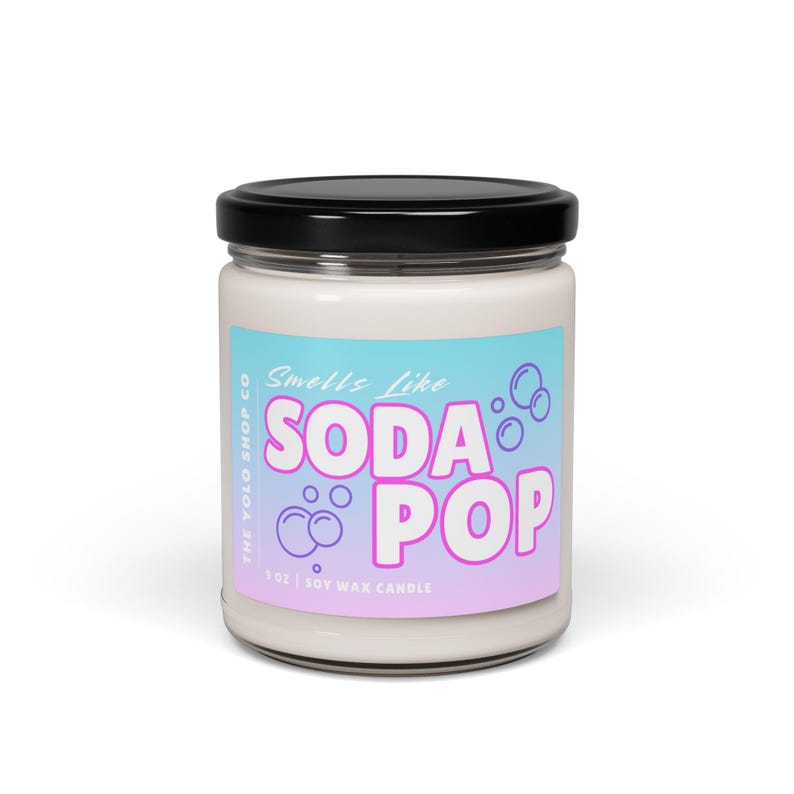 Smells Like Soda Pop, Saja Boys Soy Candle, Kpop Demon Hunter Gift ...