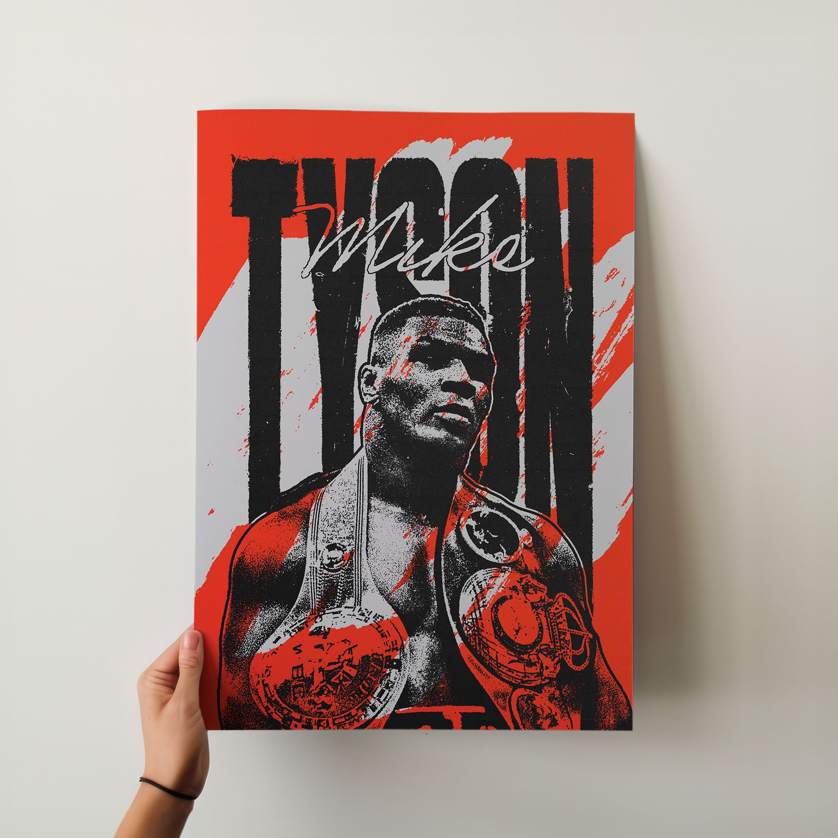 Mike Tyson Poster Boxing Poster for Dad Sport Poster for Son Poster for ...