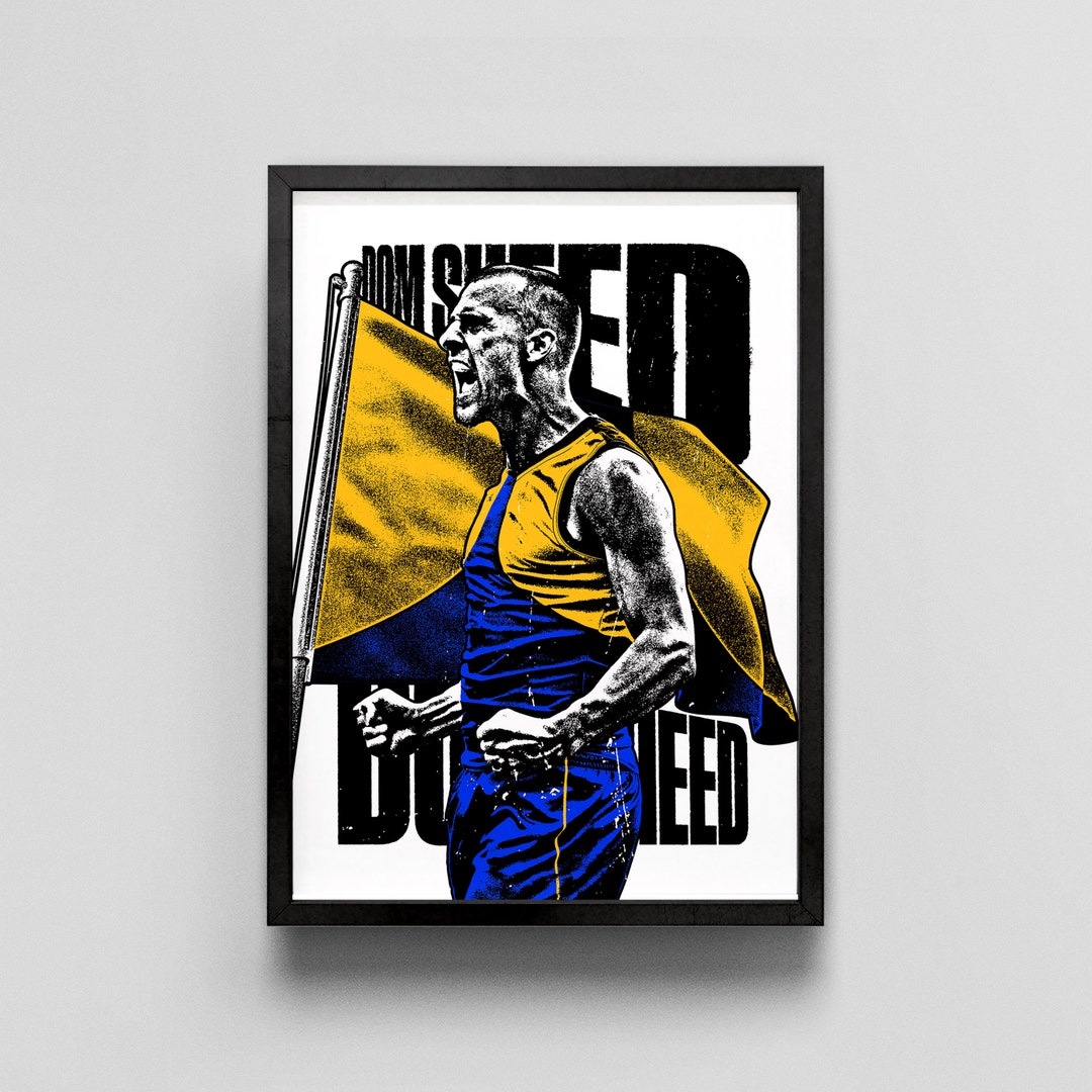 Dom Sheed Poster West Coast Eagles Football Poster AFL Poster Eagles ...
