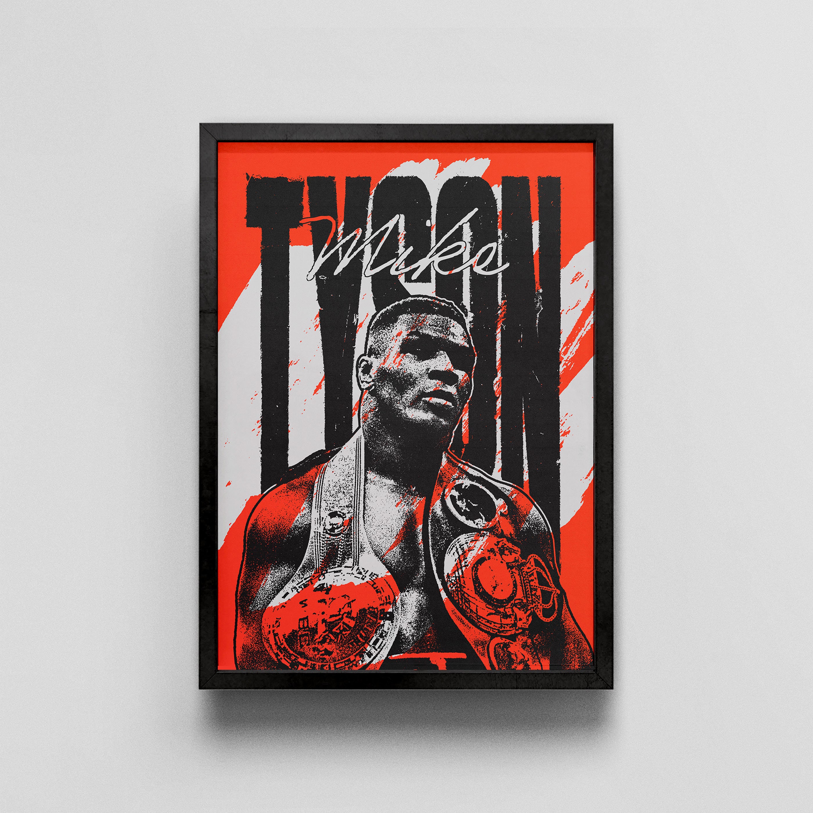 Mike Tyson Poster Boxing Poster for Dad Sport Poster for Son Poster for ...
