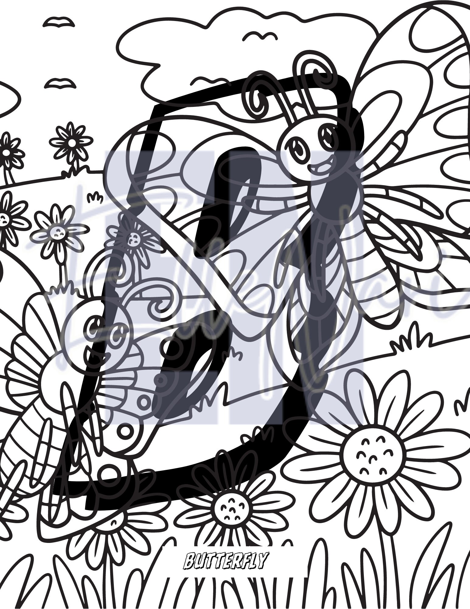 Animal Alphabet Adventures A-Z Coloring Book Digital Version - Etsy