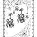 Spooky Halloween Coloring Sheets Set 2 - Etsy