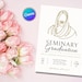 Seminary Graduation Invitation & Poster, Simple Editable Canva Template ...