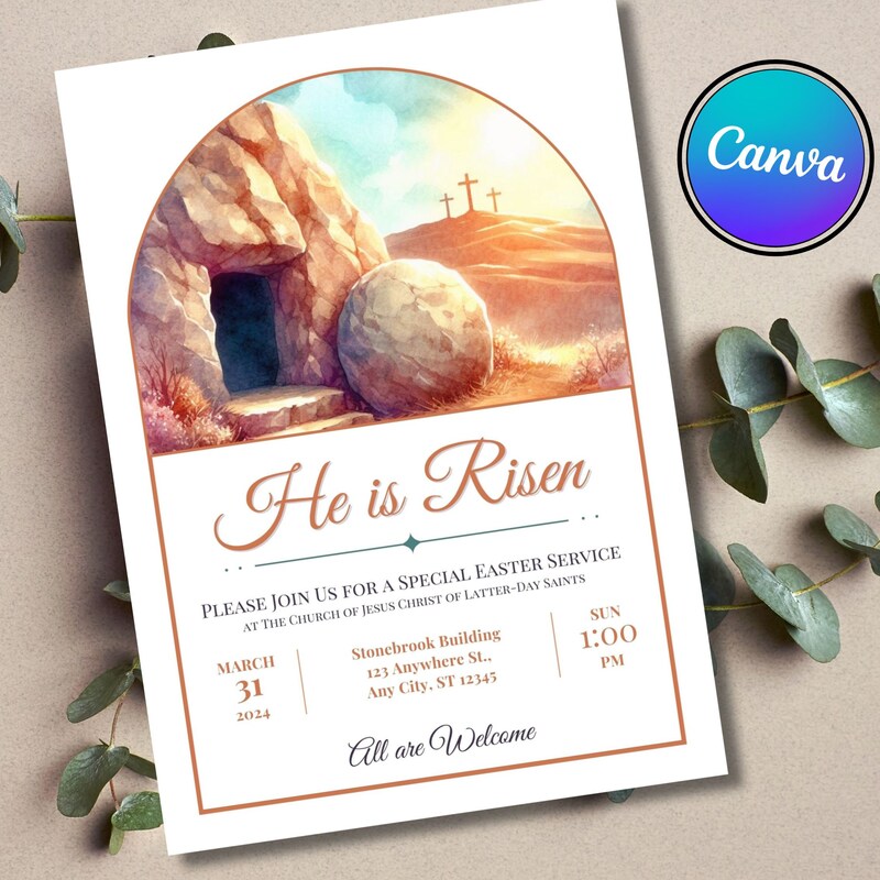 Easter Posters for Church - Etsy